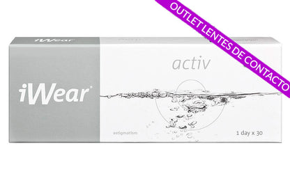 Lentes de Contacto iWear Activ para Astigmatismo OUTLET – Más Visión México